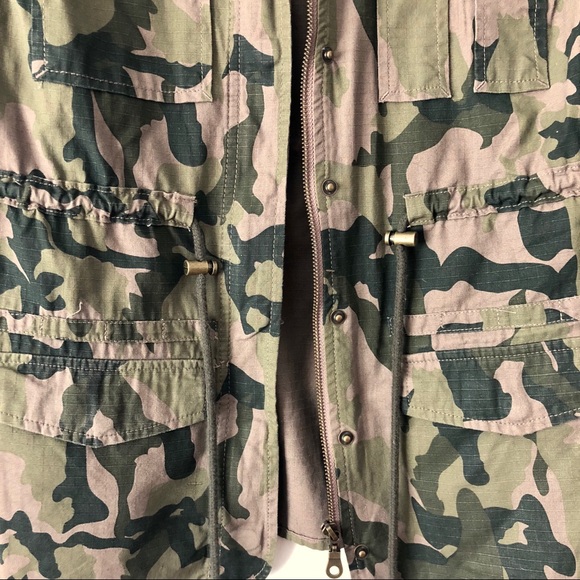 Xhilaration | Jackets & Coats | Nwot Camo Army Military Utility Jacket ...